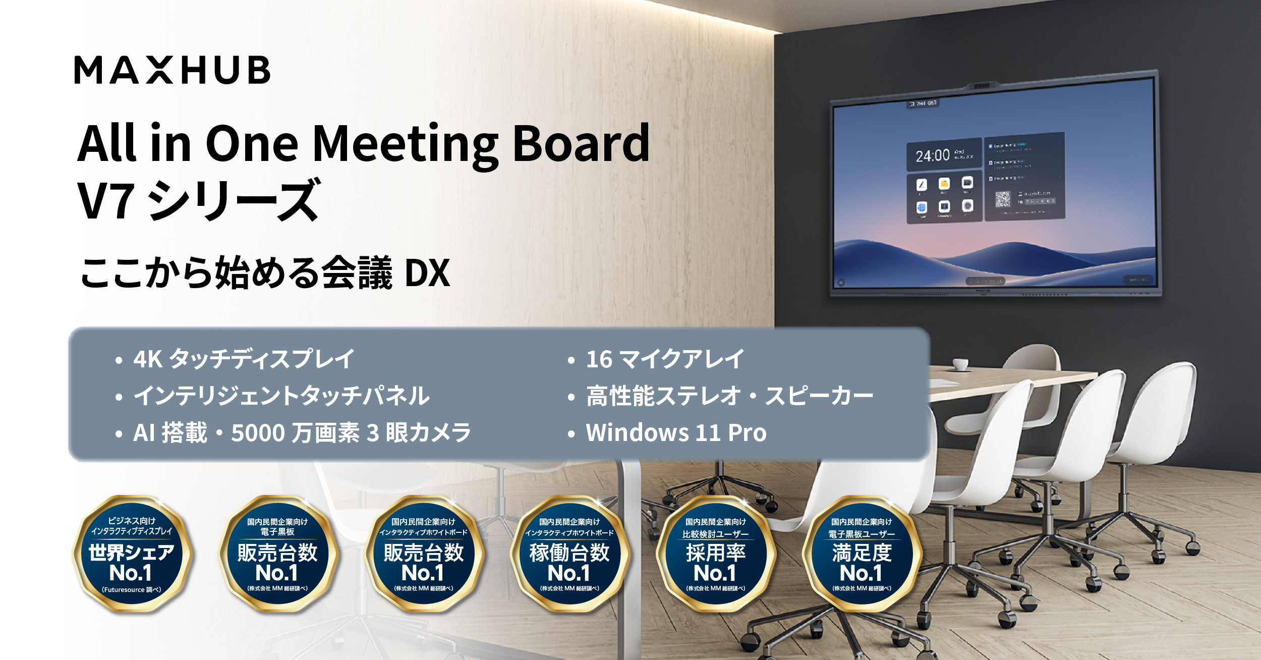 会議DXを加速させるMAXHUB「All in One Meeting Board」に新シリーズ登場！ | MAXHUB正規販売輸入元 ...